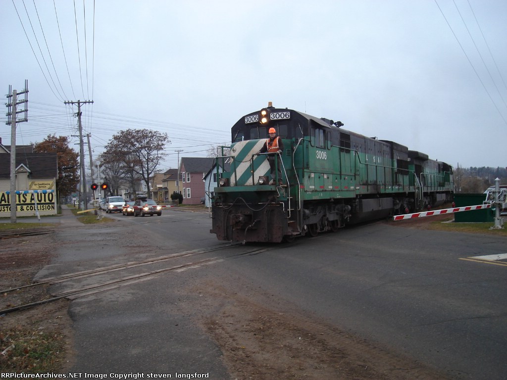 Crossing Baldwin Ave